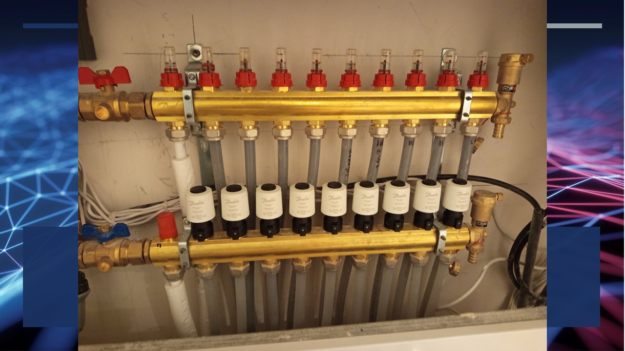 Автоматизация теплых полов Danfoss